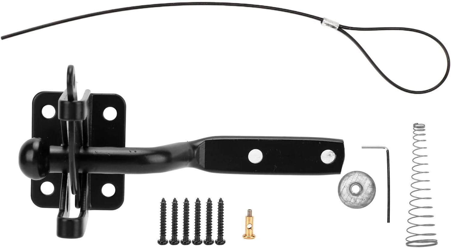 Fence Gate Latch,Garden Fencing Lock,Fence Latch Carbon Steel with ...