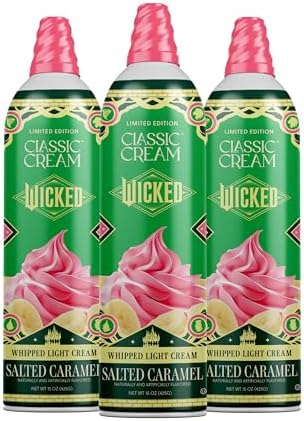 Amazon.com: Classic Cream Salted Caramel Whipped Cream, Wicked, 15 ...