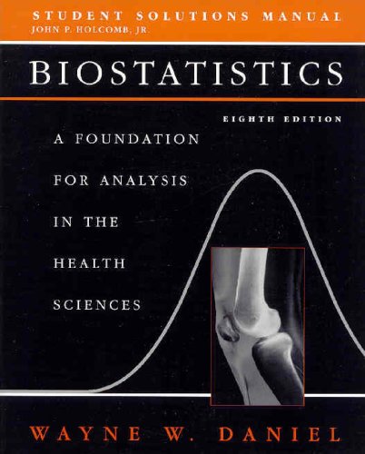Biostatistics, Student Solutions Manual: A Foundation for Analysis in ...