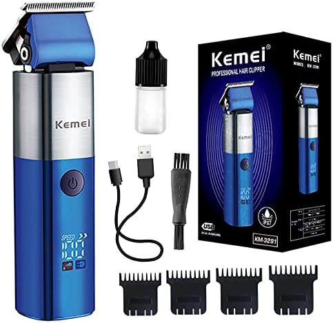 Amazon.com: KEMEI Professional Men's Hair Clippers, IPX7 Waterproof ...