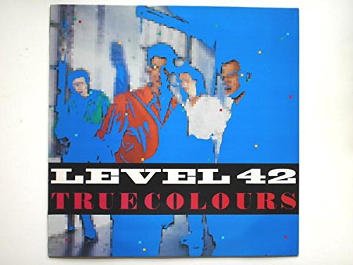 Level 42 True Colours LP Polydor POLHC10 EX/EX 1984 with insert & inner ...