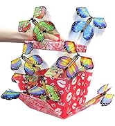 Amazon.com: WUEURU Flying Butterfly Surprise Box Exploding Gifts Box ...