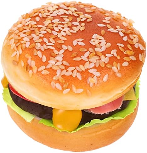 Amazon.com: CODOHI Artificial Hamburger & 20pcs Artificial French Fries ...