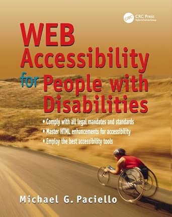 Web Accessibility for People with Disabilities: Paciello, Mike ...