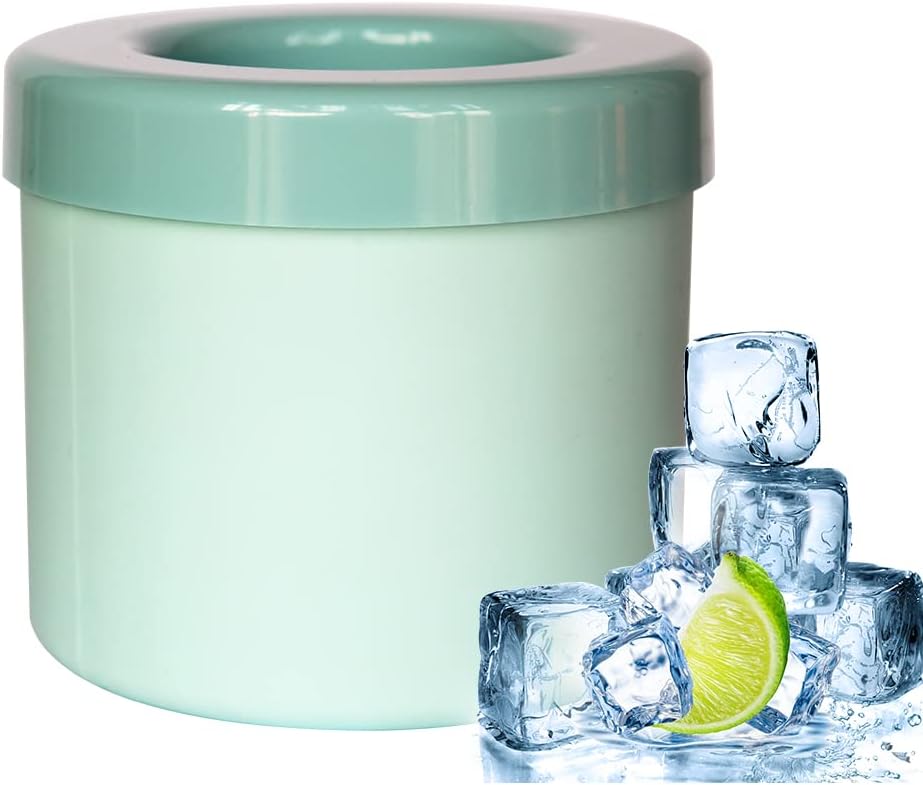 Amazon.com: Mini Ice Maker Cup, Cylinder Ice Cube Mold, Small Ice Cube ...