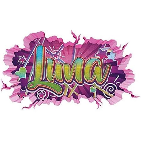 3D Wandtattoo Graffiti Lina Mädchen Name Wand Aufkleber Wanddurchbruch ...