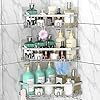 Amazon.com: STEUGO Corner Shower Caddy, Shower Organizer Corner Shower ...