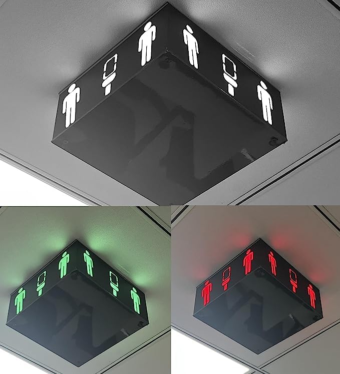 Sookshmas No Queue Box | Only Men Washroom Engaged/Available Indicator ...