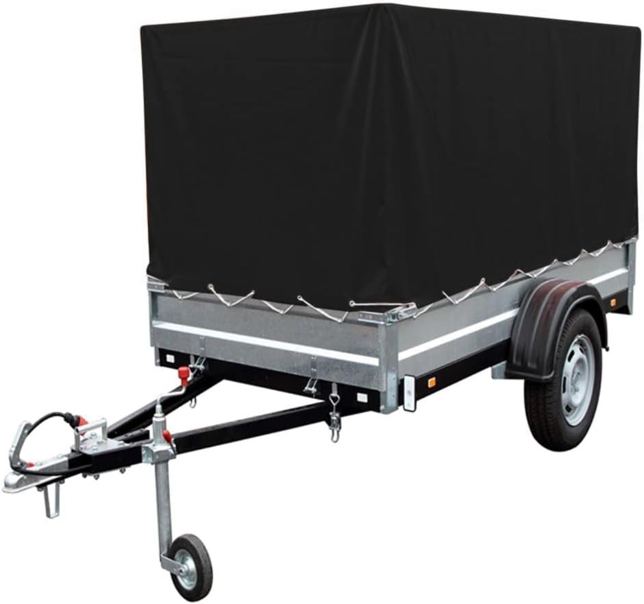 Box Cage Trailer Cover 7x4x3 - Thick and Strong Waterproof PVC Fabric ...