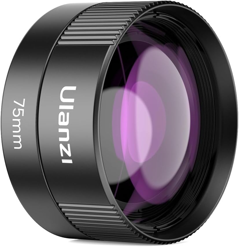 Amazon.com: ULANZI CL-003 Phone Macro Lens, HD 75mm Phone Camera Lens ...
