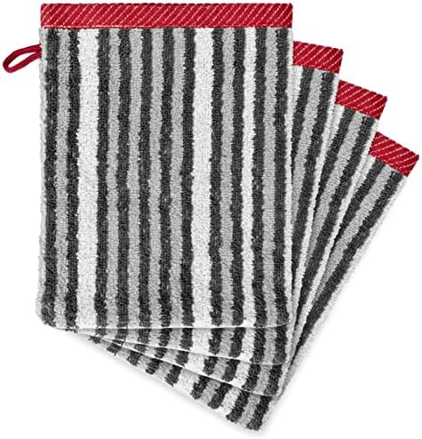 Microfibre Body Wash Mitts, 5PCS Flannel Face Mitt Makeup Remover Mitt ...