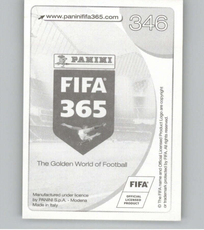 2016-17 Panini FIFA 365 Stickers #346 Kasper Hamalainen Legia Warszawa ...