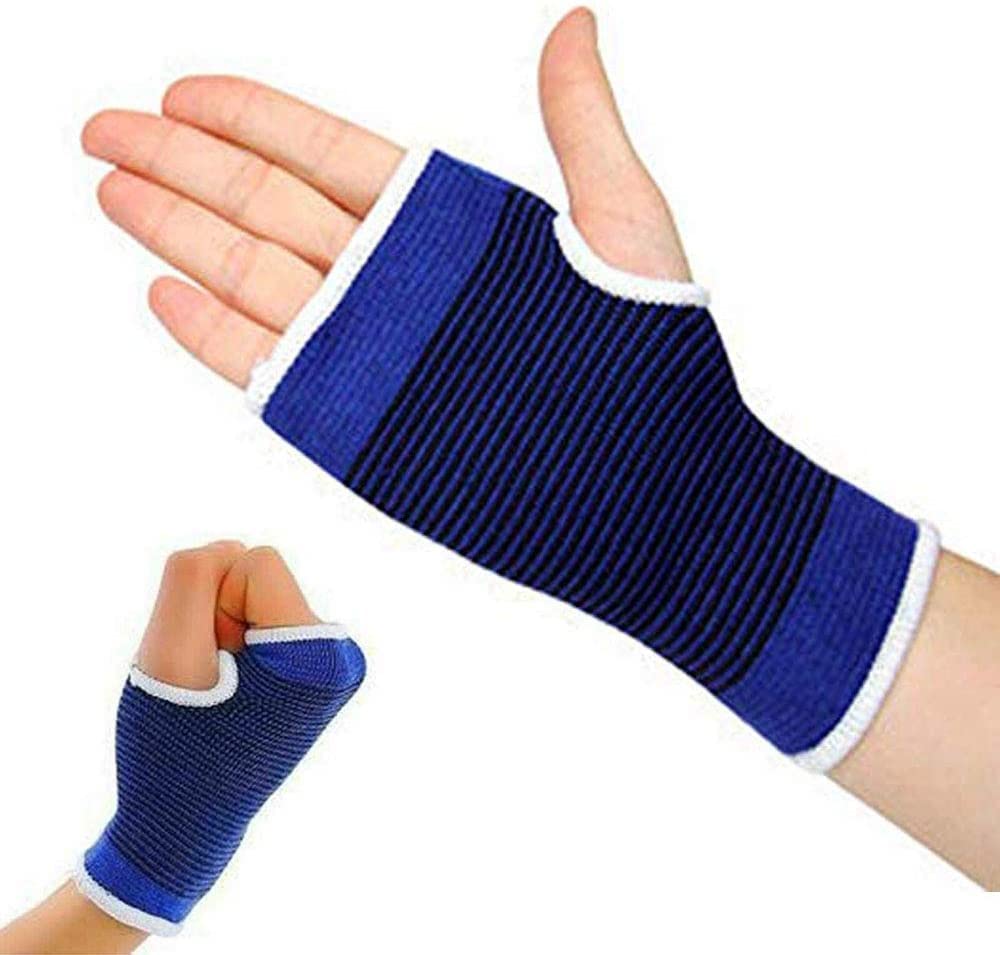HTUK Palm Support Brace Pair for Left and Right Hands with Compression ...