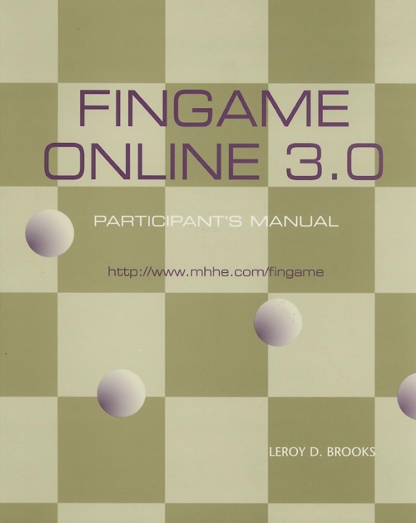 FinGame Online 3.0, Participants Manual: 9780256136135: Economics Books ...
