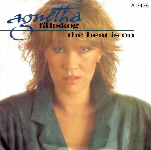 THE HEAT IS ON/MAN VINYL 7" 1983 AGNETHA FALTSKOG: AGNETHA FALTSKOG ...