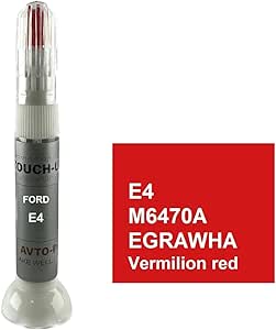 Amazon.com: Exact Match Automotive Paint Pen for FORD E4 EGRAWHA ...