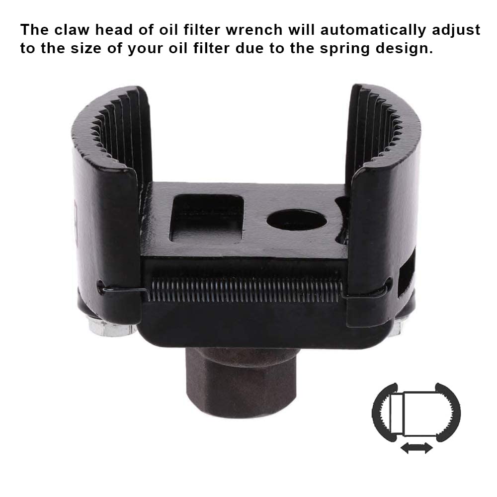 Snapklik.com : DEDC Adjustable Oil Filter Wrench, Filter Housing ...