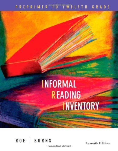 Informal Reading Inventory: Preprimer to Twelfth Grade 7th edition by ...
