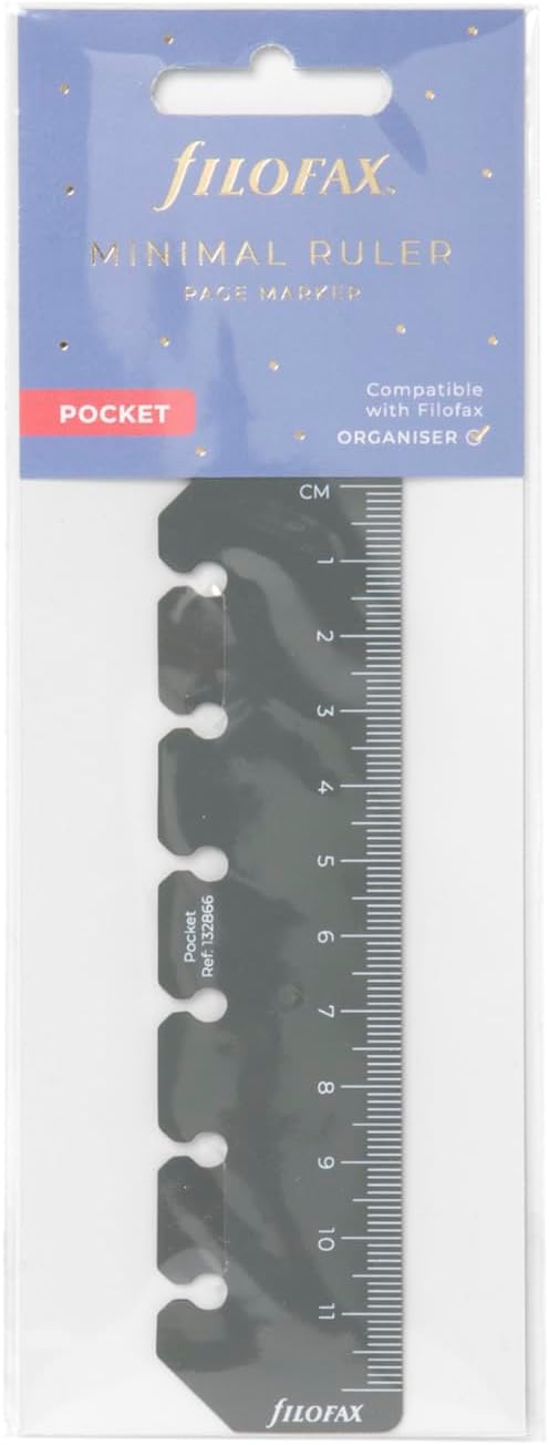 Filofax Pocket Minimal Ruler : Amazon.co.uk: Stationery & Office Supplies