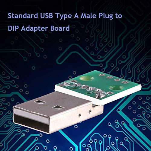 Snapklik.com : 10Pcs USB To DIP Board, USB Type A Male Plug To DIP ...