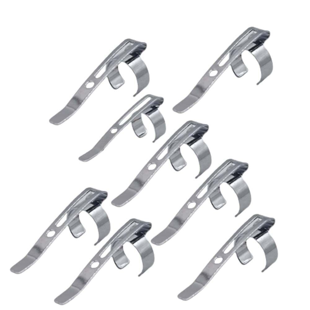 Amazon.com: Generic 20 Pieces Metal Pen Clips Snap in Pen Clip for ...