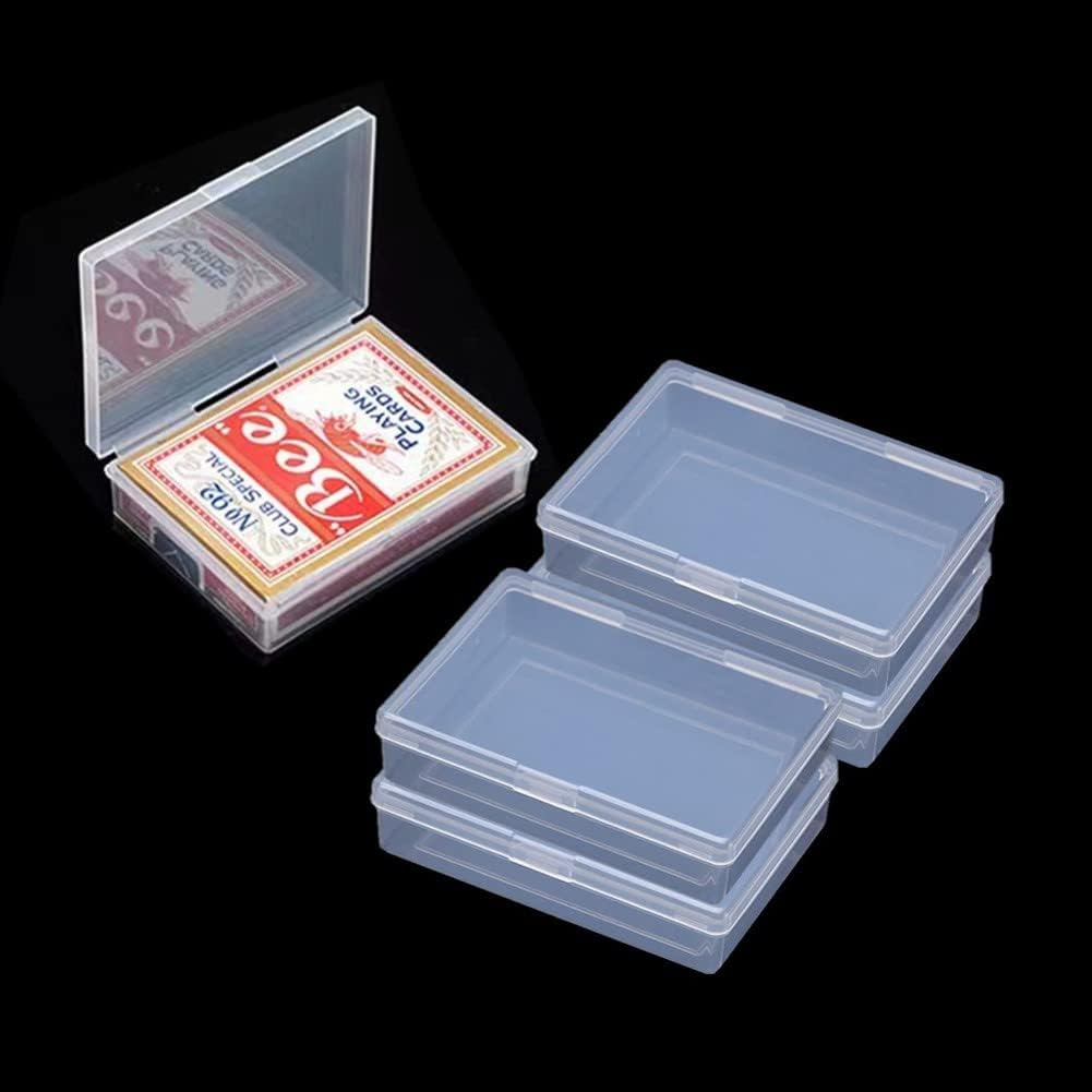 Amazon.com: Playing Card Deck Cases 6pcs Plastic Empty Playing Card Box ...
