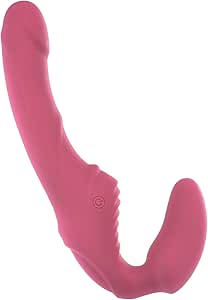Amazon.com: Adam & Eve Eve Vibrating Strapless Strap-On Dildo, 9 ...