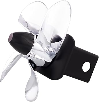 Amazon.com: United Pacific 77009 Spinning Propeller Hitch Cover (NO ...