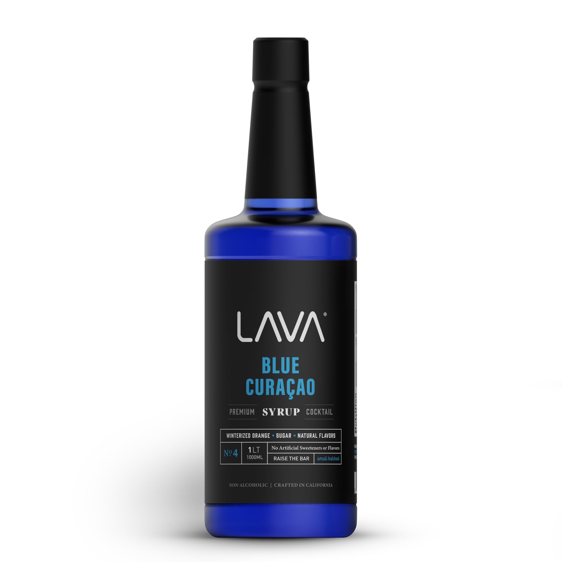 Amazon.com: LAVA Premium Blue Curacao Syrup, 33.8oz (1-Liter), Made ...