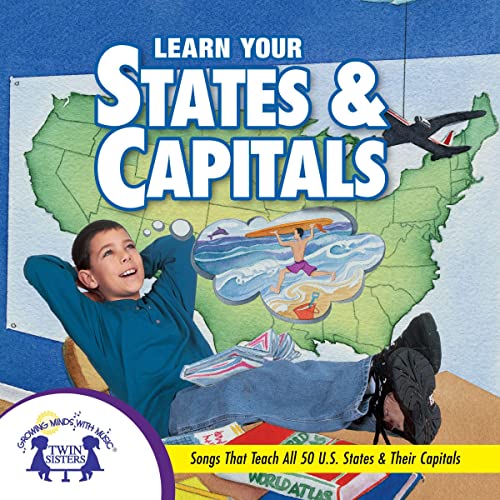 Learn Your States and Capitals: Learn Through Music, Book 2 (Audio ...
