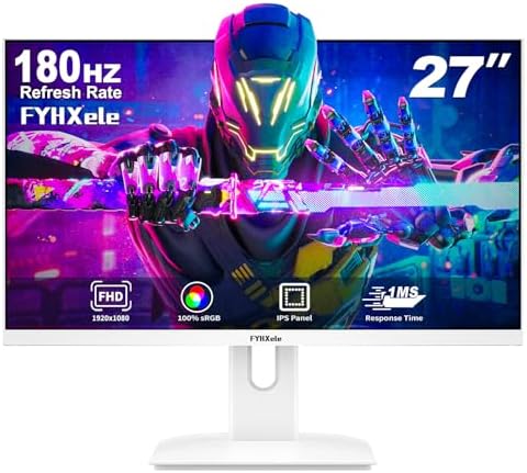 Amazon.com: LXZ Gaming Monitor 24.5 inch, 200hz Monitor FHD 1080P ...