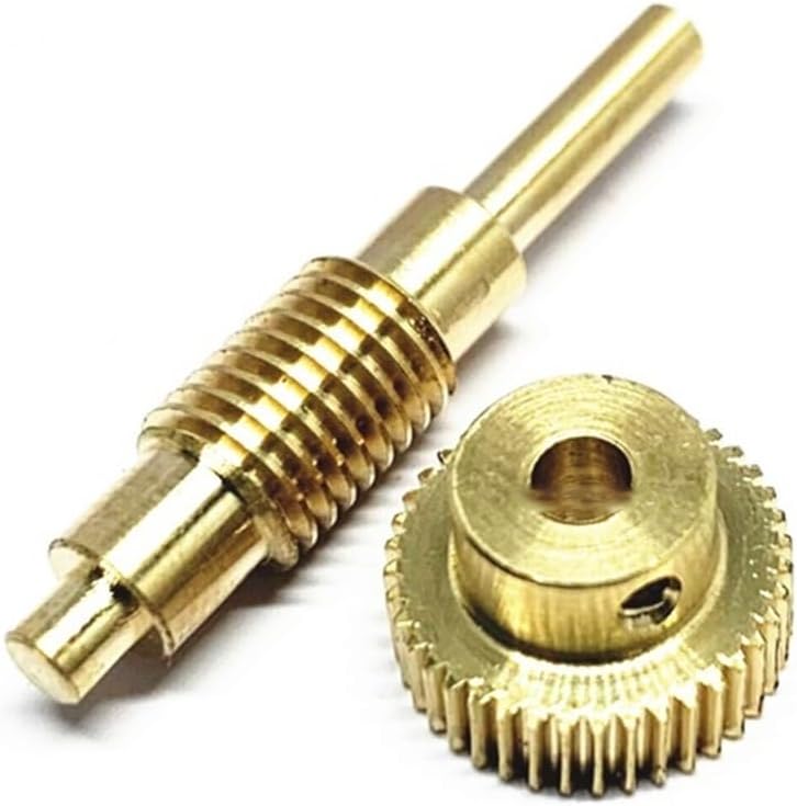 Amazon.com: Step Miter 0.3 Module Worm Gear Set 25T 35T 45T 55T 70T 80 ...