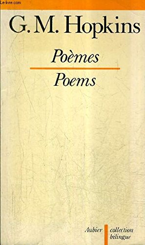 Poemes. poems: Amazon.co.uk: G.M. HOPKINS: 9782707020932: Books