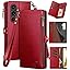 Amazon.com: XcaseBar for Samsung Galaxy S24 FE Wallet case with Zipper Credit Card Holder【RFID ...