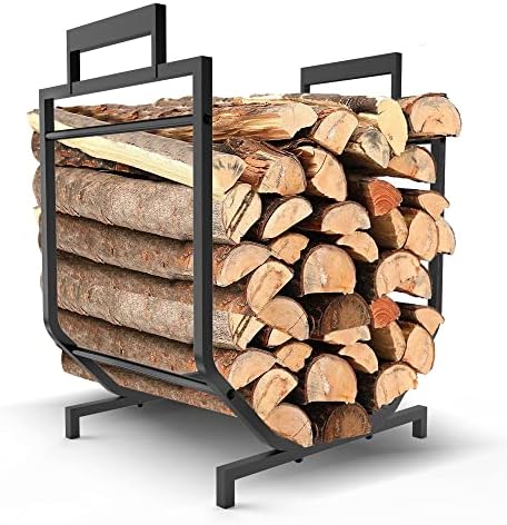Amazon.com : Wantfly Firewood Log Rack Indoor, 17 Inch Small Fire Wood ...