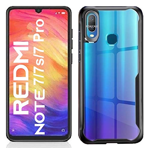 REALCASE Mi Redmi Note 7 / 7S / Note 7 Pro Back Cover Case | Clear ...