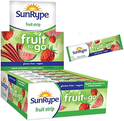 Amazon.com: SunRype Fruit Snacks Apple Strawberry Watermelon Fruit to ...