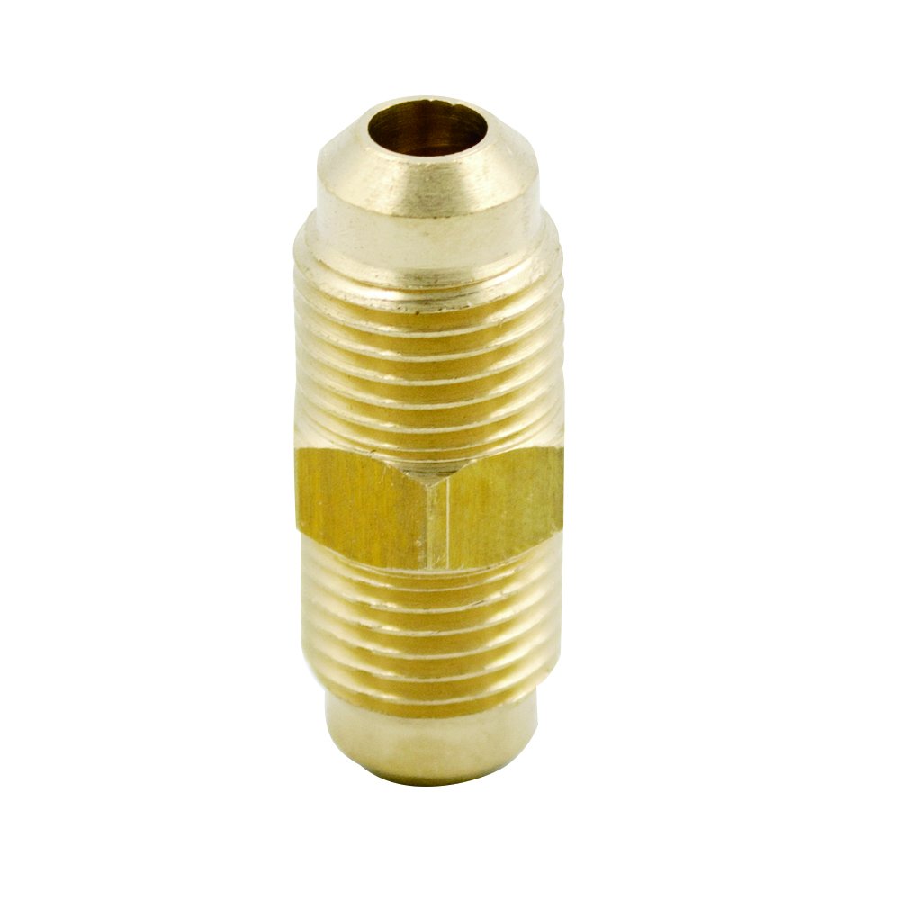 Amazon.com: Vis Brass Flared Union 1/2" Tube OD x 1/2" Tube OD SAE 45 ...