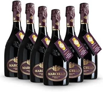 MARCELLO LAMBRUSCO GRAN CRU ARIOLA [ 6 Bottiglie x 750ml ] : Amazon.it ...