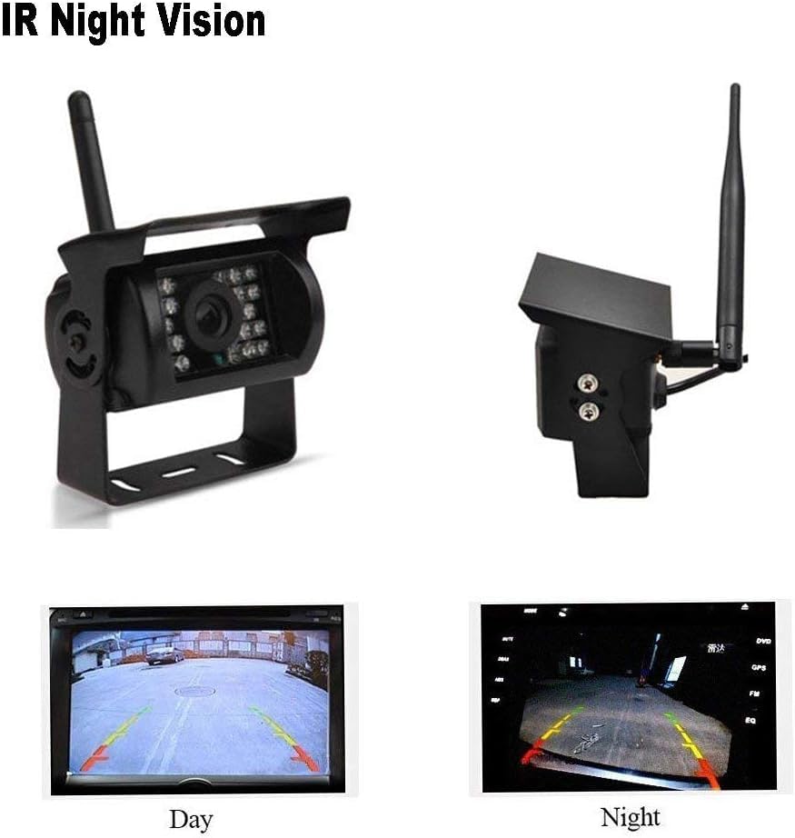 Wireless Rear View Camera and 7 Inch HD Monitor Kit, Hodozzy Car ...