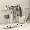 Amazon.com: Simple Houseware Standard Rod Garment Rack, Silver : Home ...