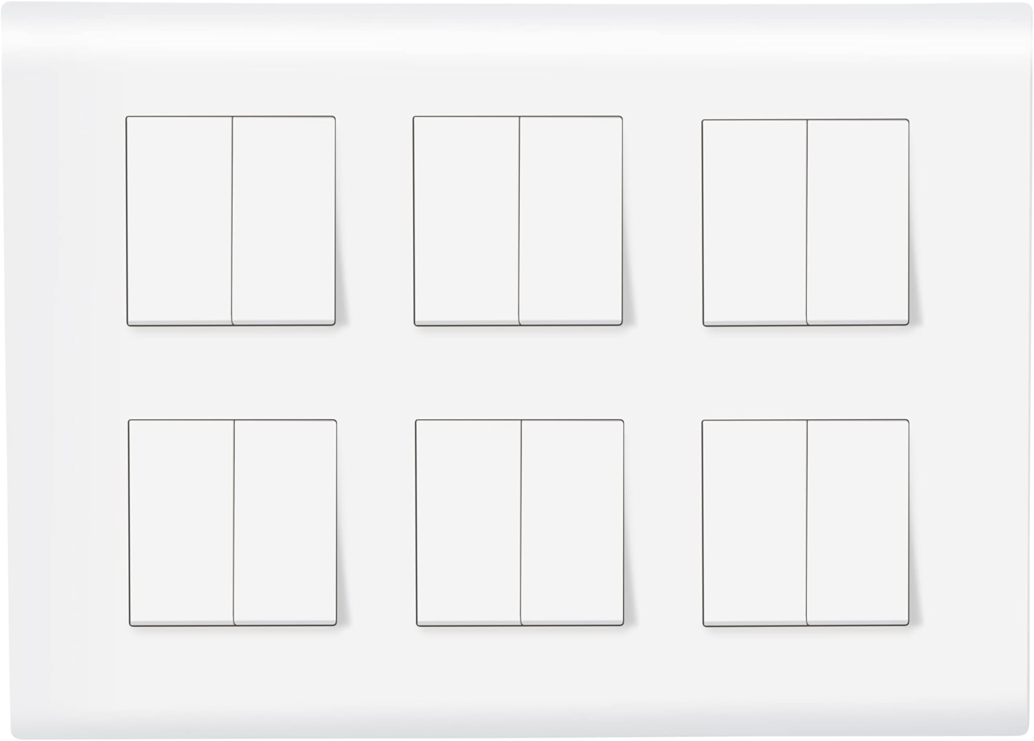 anchor by panasonic Polycarbonate Roma 12 Module Tresa Plate (Standard ...