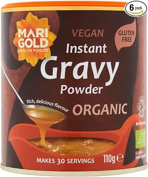 Marigold Health Foods Vegan Instant Gravy Powder - Organic - Gluten ...