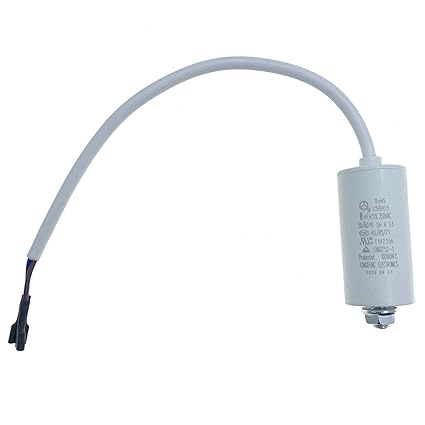 CBB65 8uF 250VAC 50/60Hz Compressor Run & Start Capacitor 40/85/21 with ...