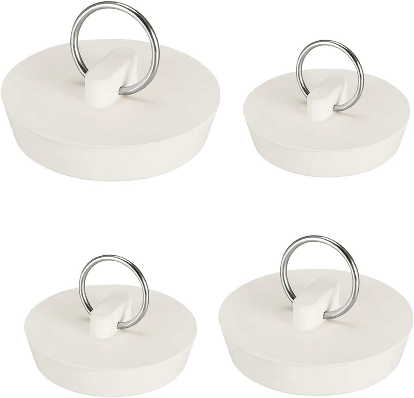 4 PCS Universal Sink Plug, Bath Plug Sink Plugs Bath Plug Replacement ...