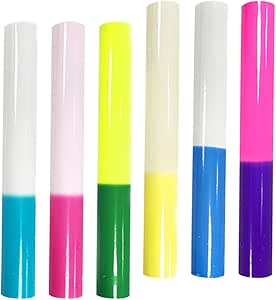 Amazon.com: Colour Changing Vinyl Car Stickers 6 Rolls Color Changing ...