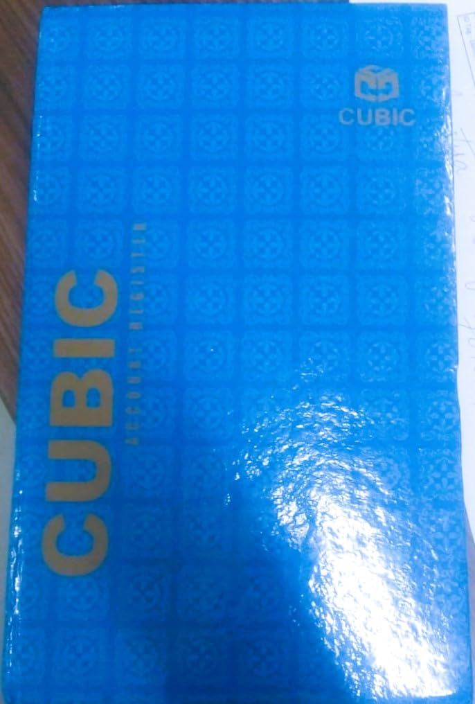 Cubic Single Line (C-Ruled) Register 3 Quire (Pack of 5) : Amazon.in ...