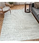 Amazon.com: LIVEBOX 8x10 Area Rugs for Living Room, Green Ombre Non ...