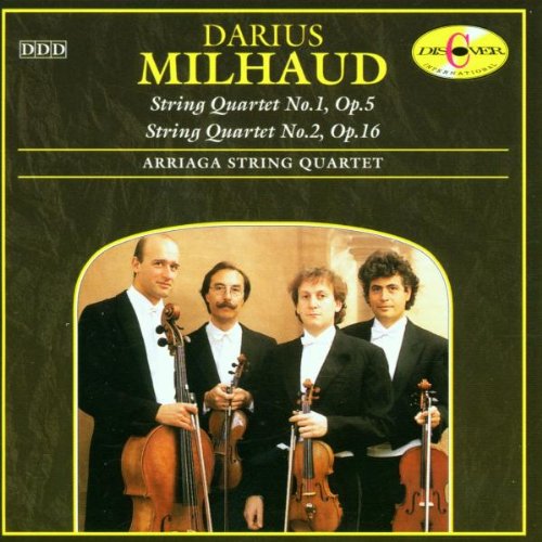 Amazon.com: Milhaud: String Quartets 1 & 2: CDs & Vinyl