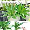 Amazon.com: Velener Artificial Plant Outdoor Agave - Small Size UV ...